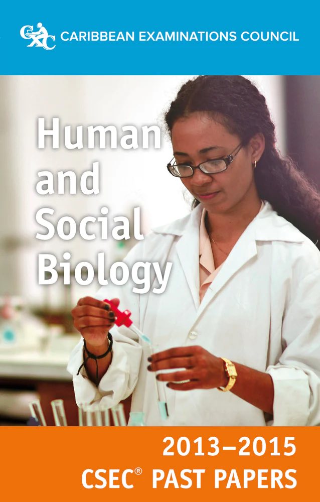 Human and Social Biology CSEC Past Papers 2013-2015 | Scholarly Books