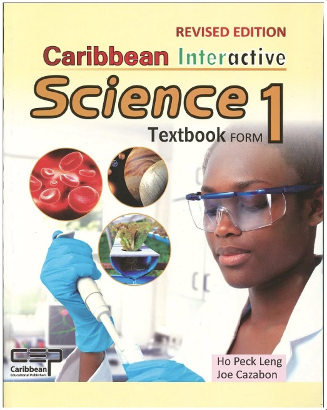 Caribbean Interactive Science Textbook Form 1 Scholarly Books
